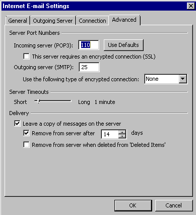 Working with a Limited Storage ISP E-mail Account and Microsoft Outlook to Prevent Running Out ...